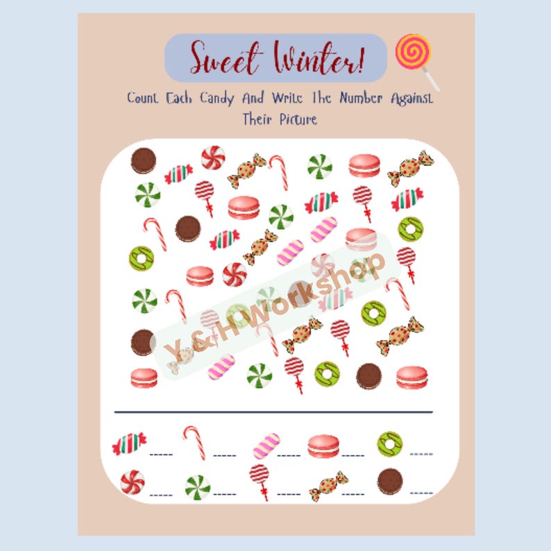 Fun-filled Winter Activity Pack for Kids, Printable PDF Bundle ...