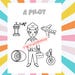 Professions Coloring Pages for Kids: Career Exploration (PDF Digital ...