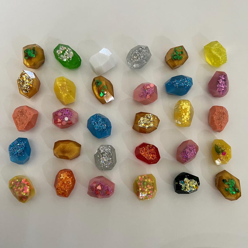 Resin Gems - Etsy