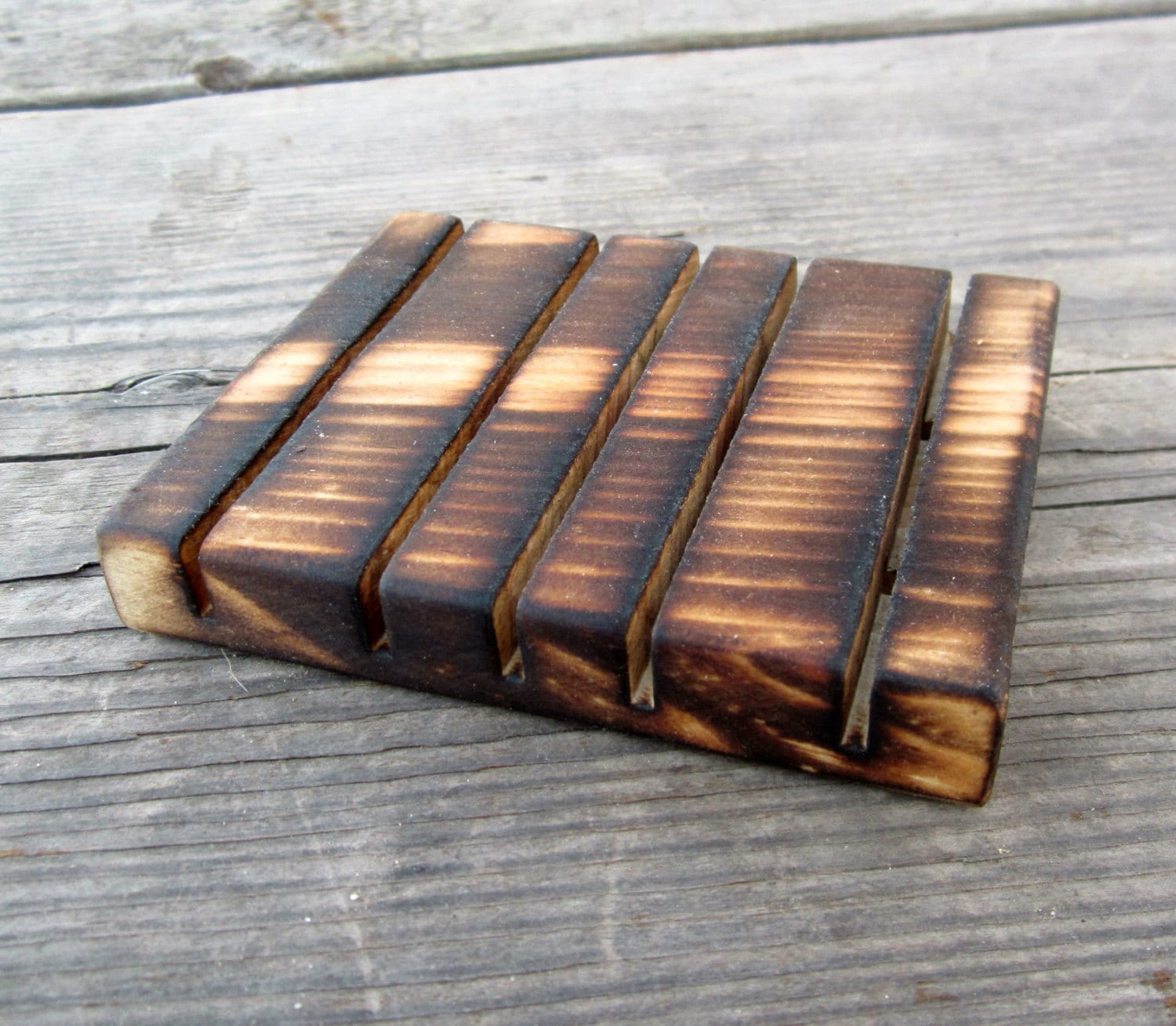 Wood Soap Dish - Rustic Bathroom Decor - Country Kitchen - Lodge ...