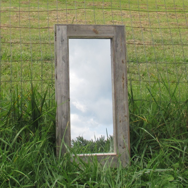 Rustic Mirror - Etsy