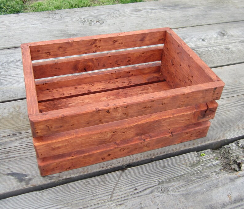 Wood Crate Storage - Stackable Crates - Organize - Etsy