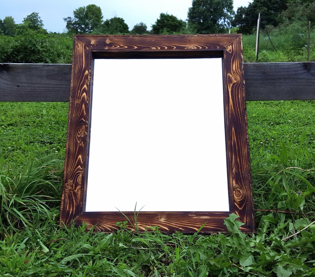 Wood Mirror - Rustic Home Decor - Cabin - Etsy