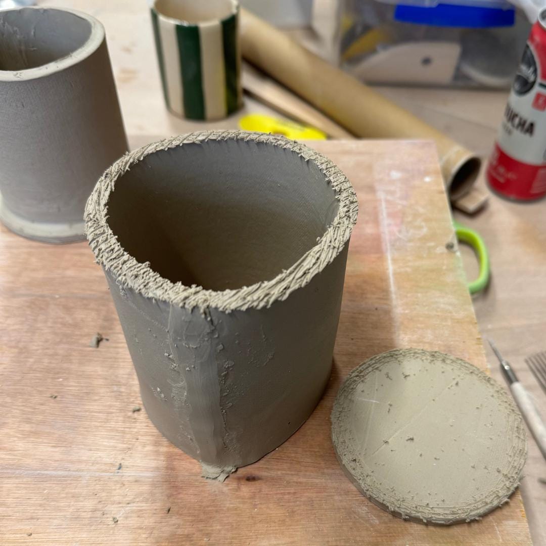 POTTERY TEMPLATE: French Butter Crock / Butter Keeper - Etsy