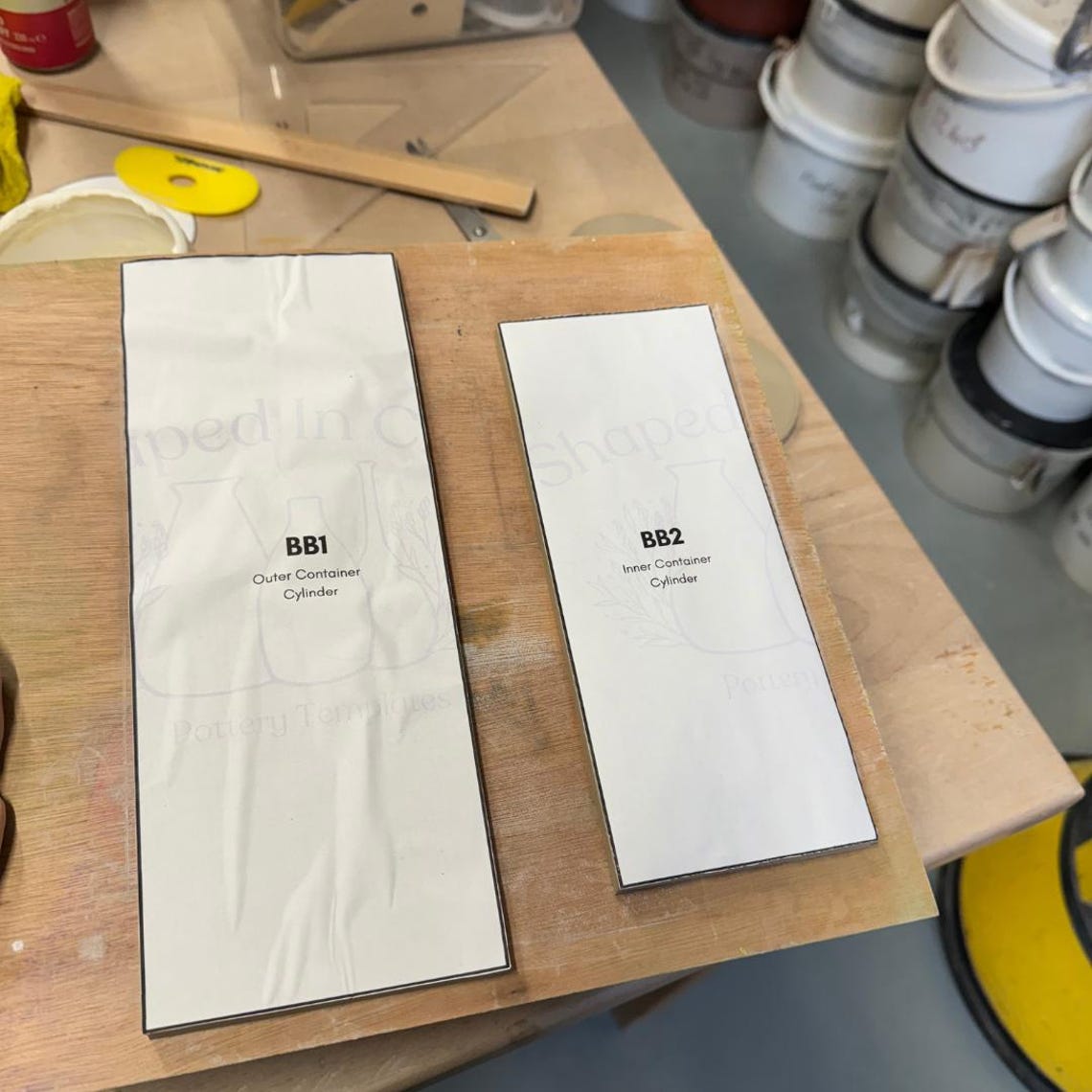 POTTERY TEMPLATE: French Butter Crock / Butter Keeper - Etsy