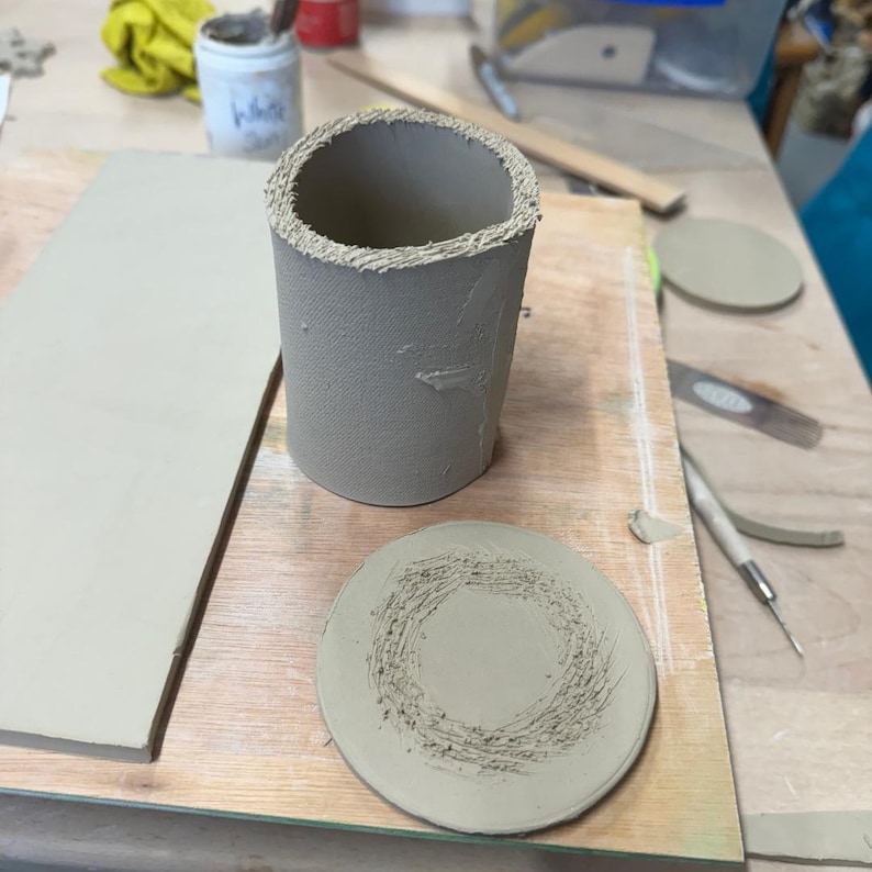 POTTERY TEMPLATE: French Butter Crock / Butter Keeper - Etsy