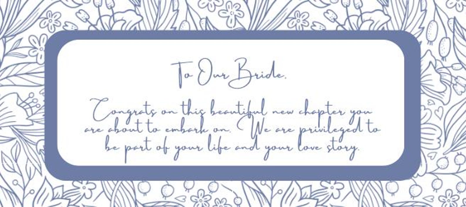 Letters to the Bride Template — Editable Canva Scrapbook, Digital ...