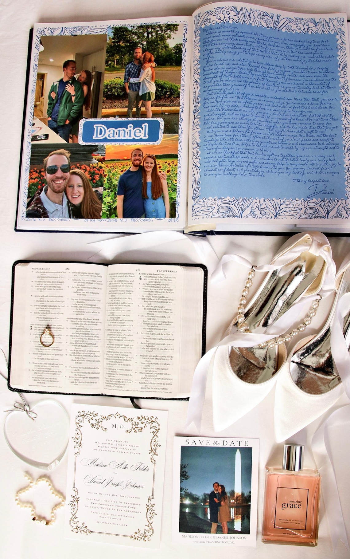 Personalized Letters to the Bride Book: Sentimental Wedding Keepsake - Etsy