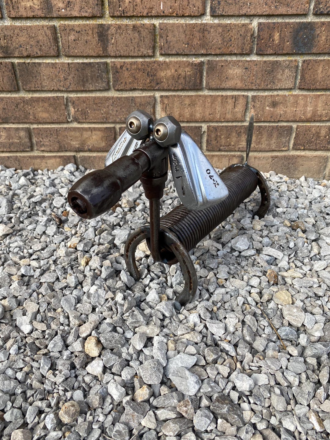 Dachshund Scrap Metal Dog Sculpture - Etsy