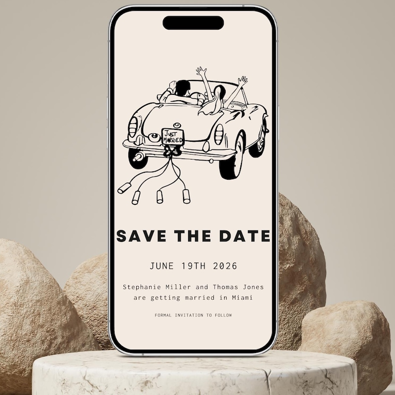 Fun Save the Date - Etsy