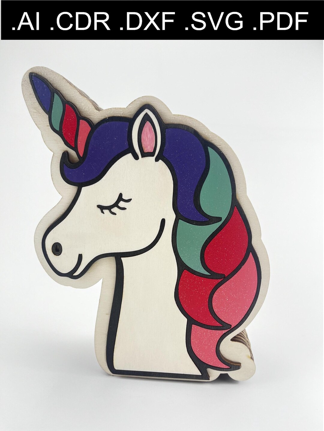 Piggy Banks Unicorn | Money Box SVG | Laser Cut File | Laser Plans ...