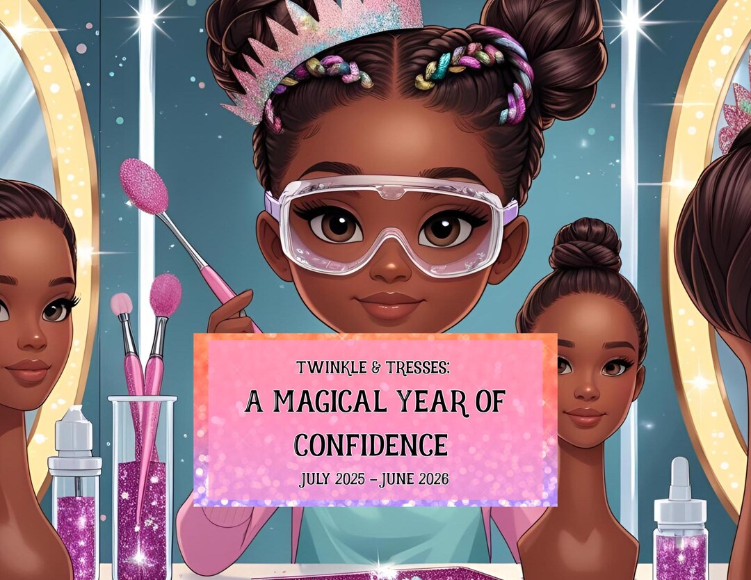Wall Calendar for Kids, Printable Wall Calendar, Twinkle and Tresses ...