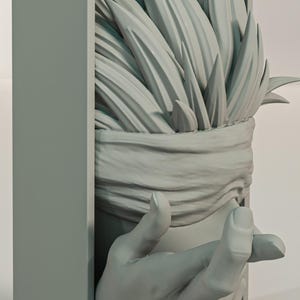 Jujutsu Kaisen Satoru Gojo Book Nook – 3D Printed Shelf Insert | Decor ...