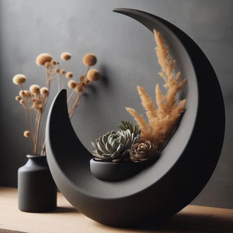 Moon Vase - Etsy