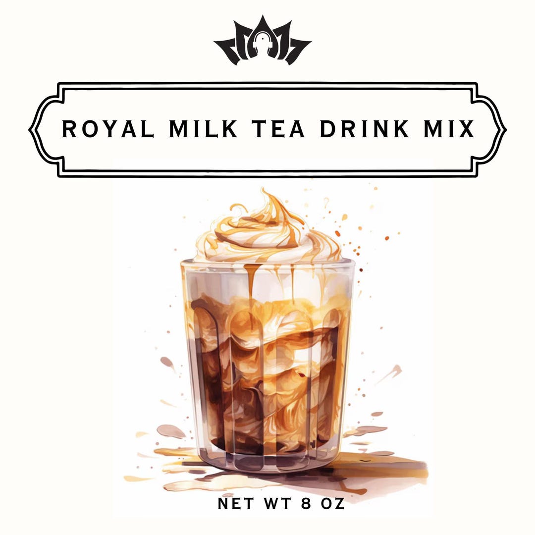Royal Milk Tea Latte Drink Mix Powder by Urban Monk Tea Co. - Etsy