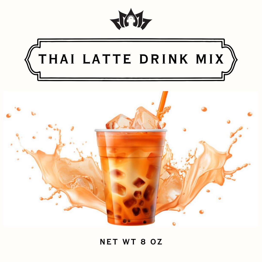 Thai Tea Latte Drink Mix Powder / Green Tea by Urban Monk Tea Co. - Etsy