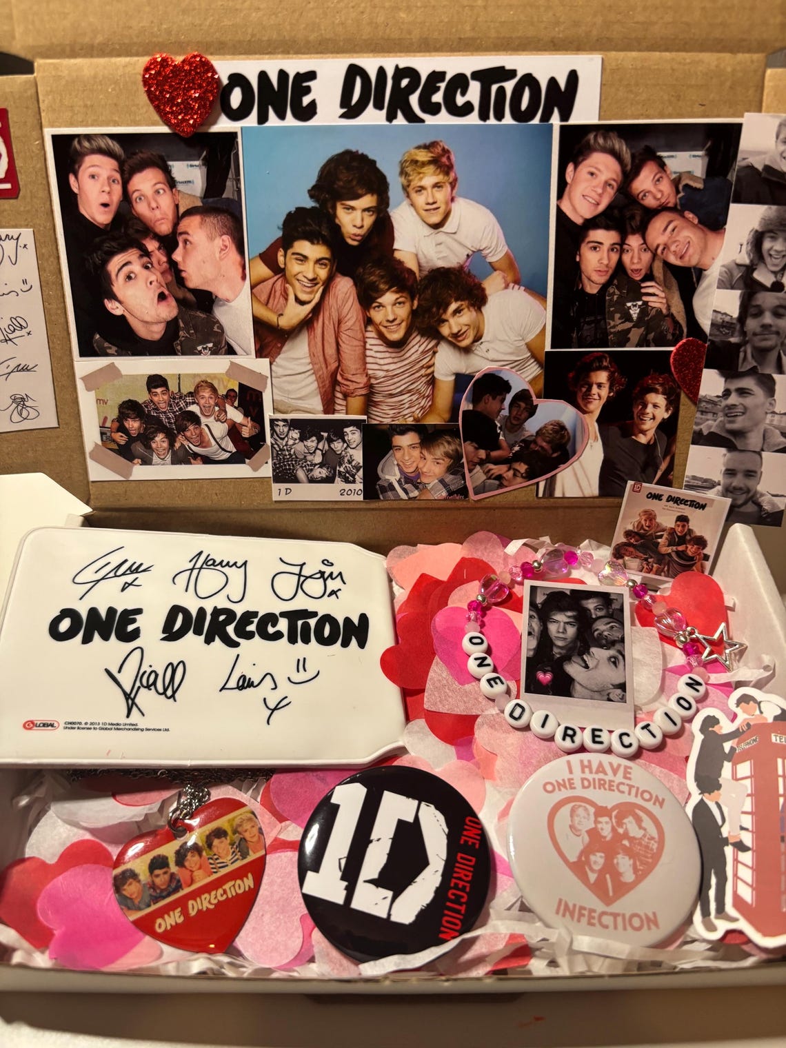 One Direction Gift Box - Etsy Canada