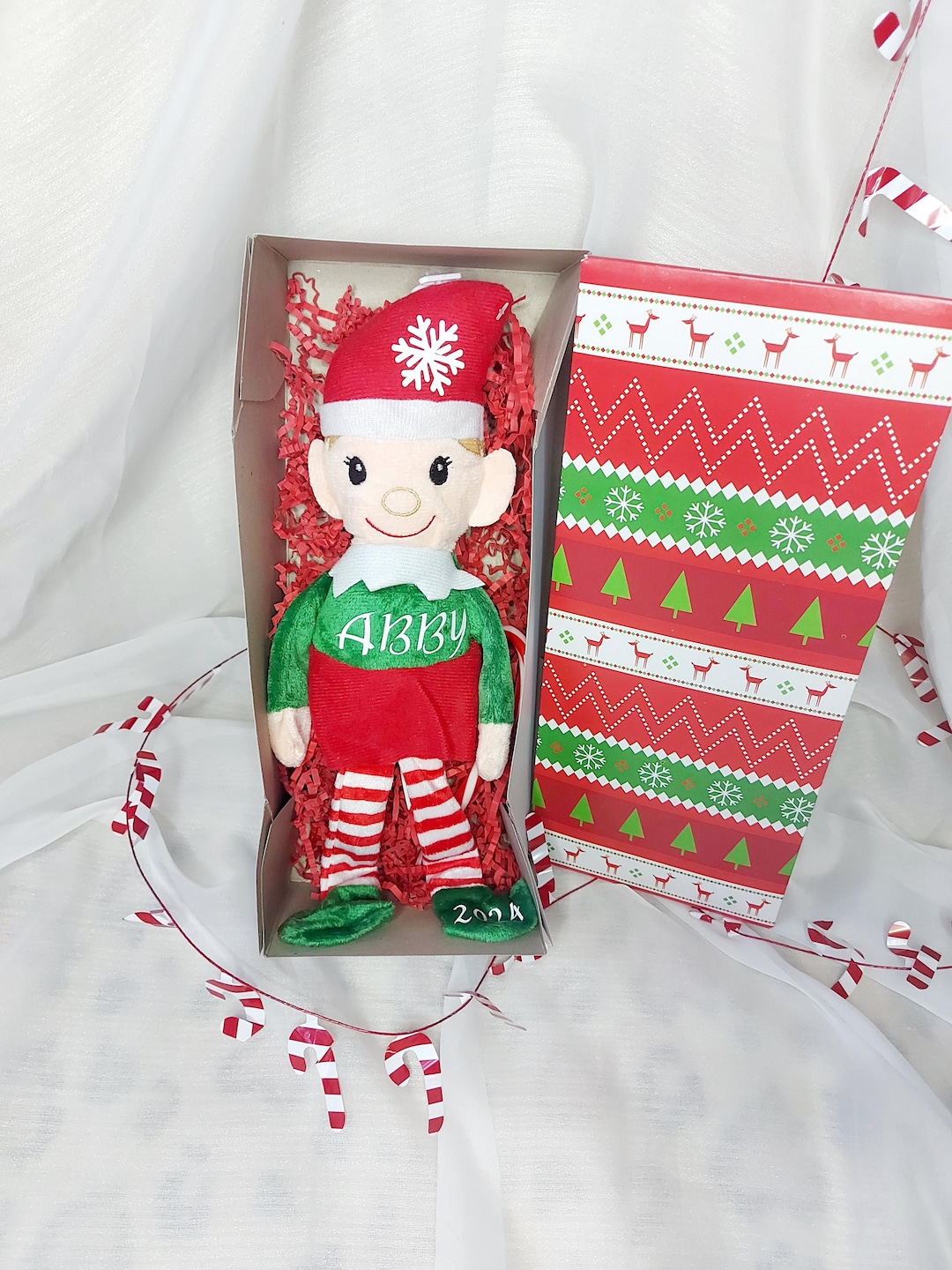 CHRISTMAS PLUSH Boy/girl Elf - Etsy