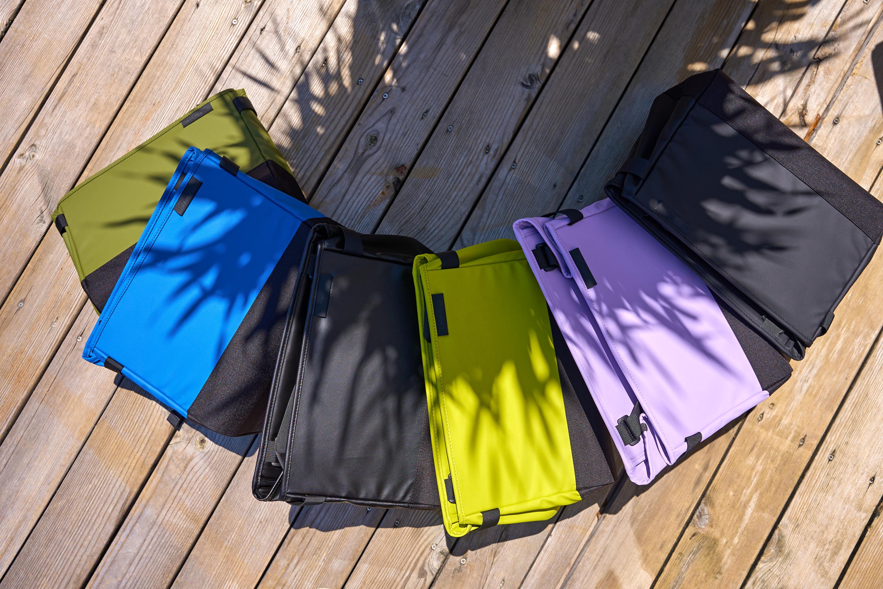 Original Convertible Front Bag Carrier for Brompton Bikes Glossy Black ...