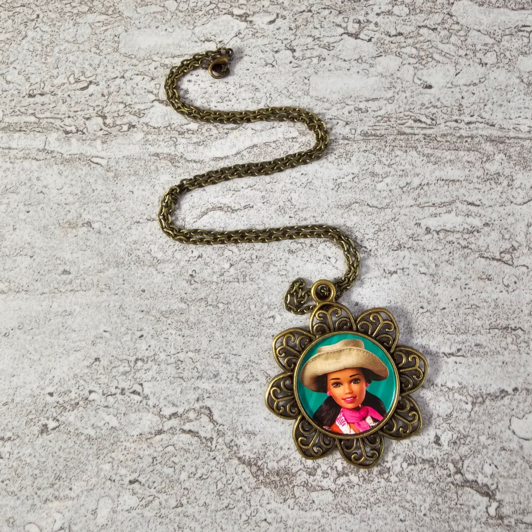Comic Book Repurposed Necklace - 21 Inch Chain - Etsy