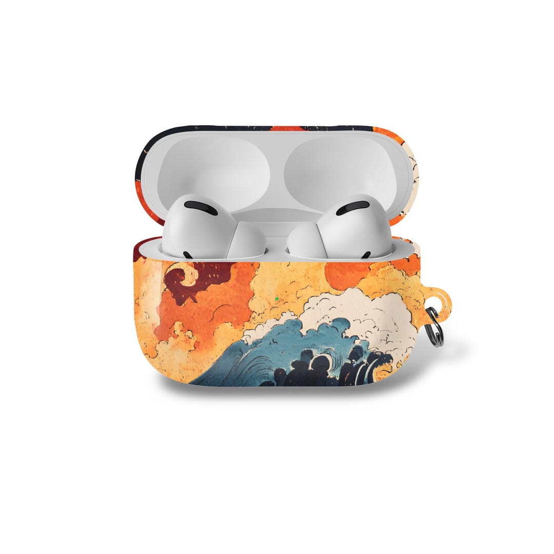 Kanagawa Wave AirPod Case Japanese Wave Cover | AirPod Pro Case ...