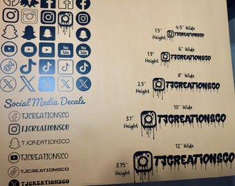 Custom Snapchat Name Vinyl Decal - Personalized Snapchat Username ...