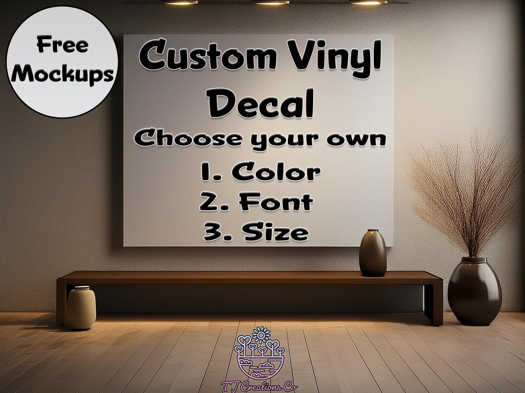 Custom Vinyl Decals - Custom Vinyl Stickers, Personalized Vinyl Decal ...