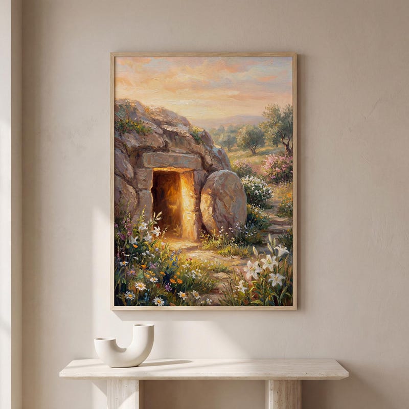 Empty Tomb Paintings - Etsy