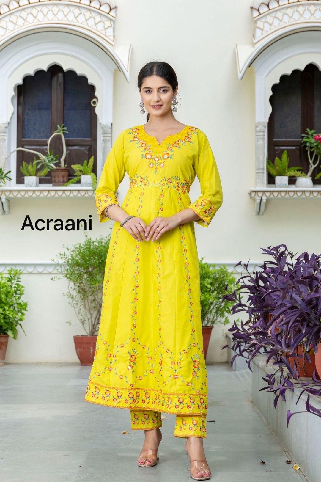 New Designer Kurti Suit Set With Dupatta for Womens, Ready to Wear ...