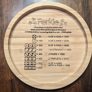 Dice Game Sets- Yahtzee and Farkle - Etsy