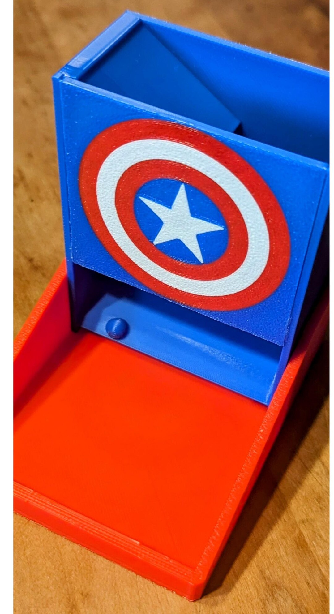 Captain America Dice Tower - Etsy