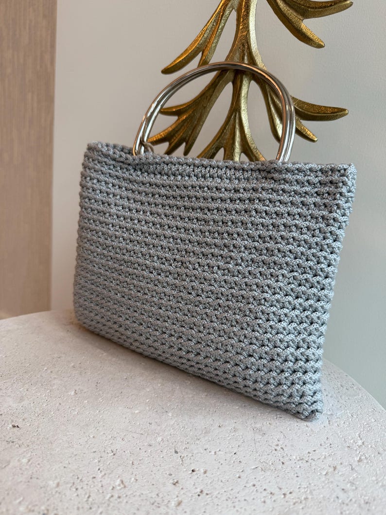 Elegant and Comfy Crochet Handbag - Etsy