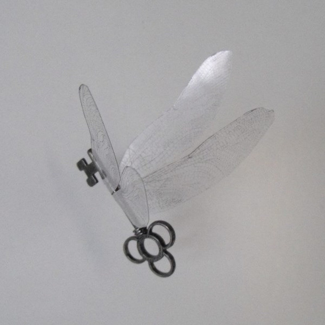 Flying 'magical' Key With Dragonfly Wings in Gunmetal Black - BDTTDF ...