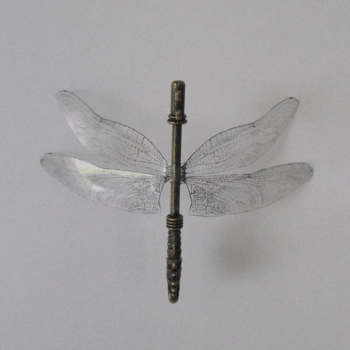 Magical 'flying' Key With Dragonfly Wings in Antique Brass - ASHDF - Etsy