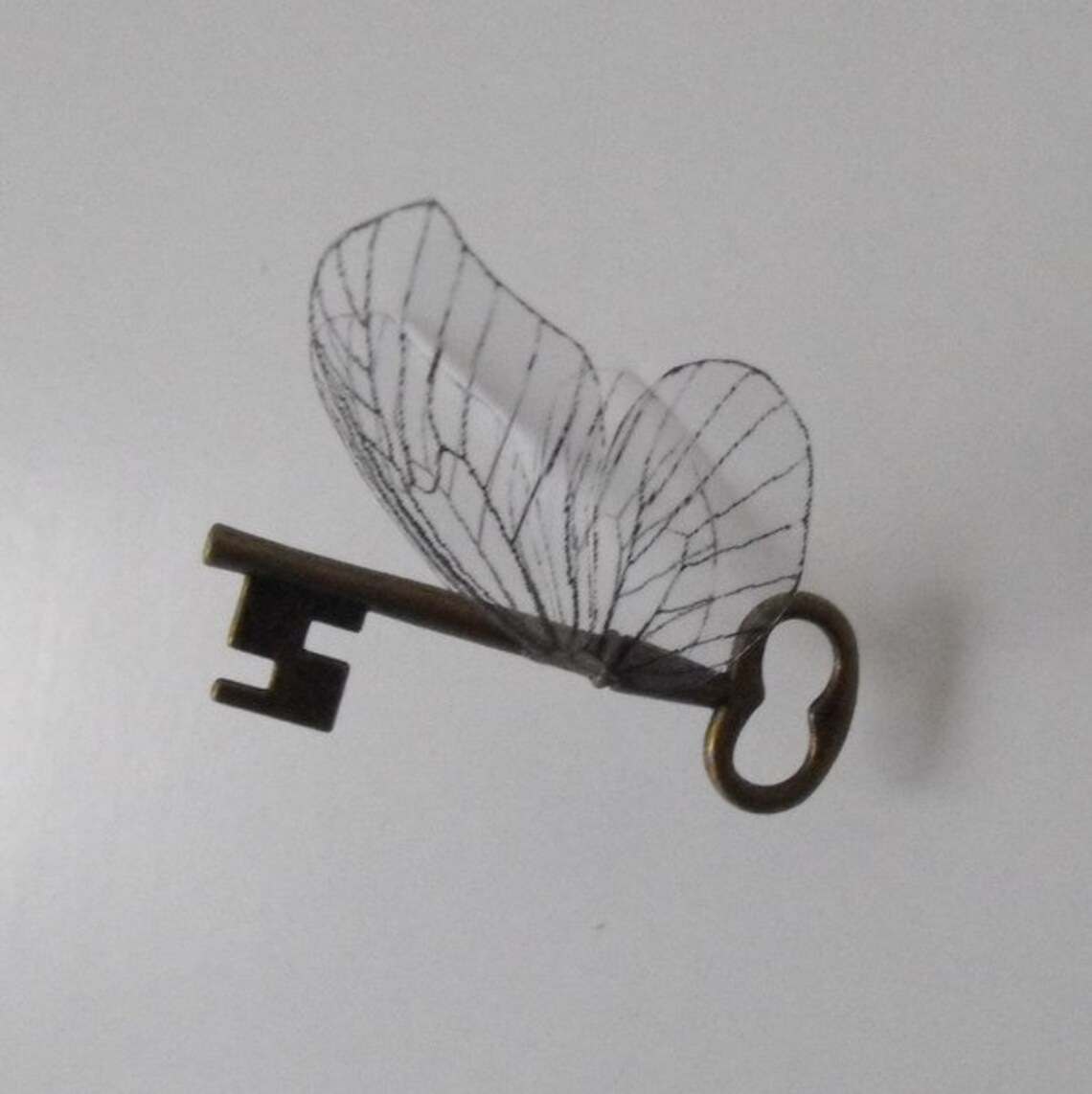 Flying 'magical' Key With Large Butterfly Wings in - Etsy