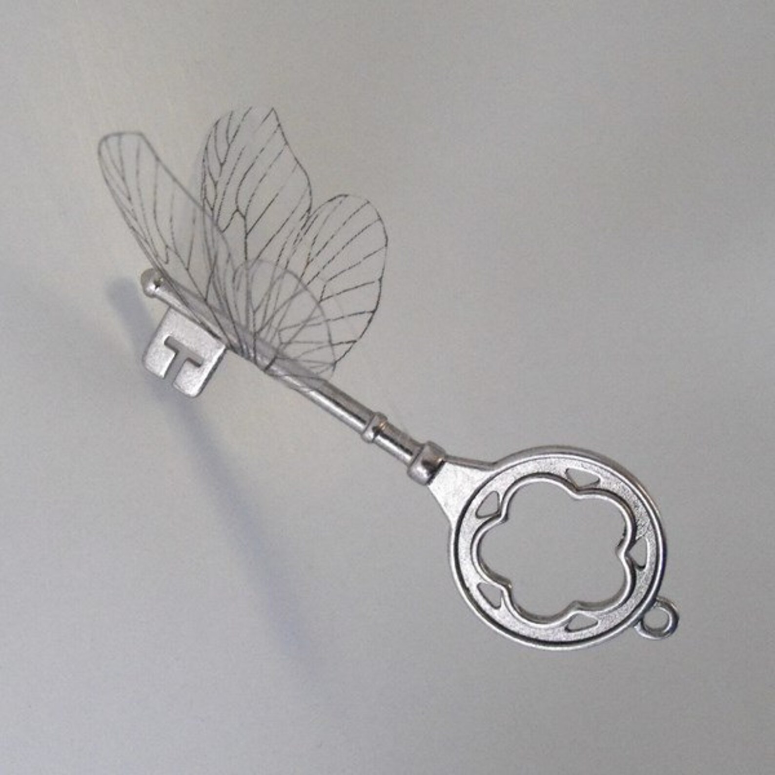 Flying 'magical' Winged Key With Small Butterfly Wings - Etsy