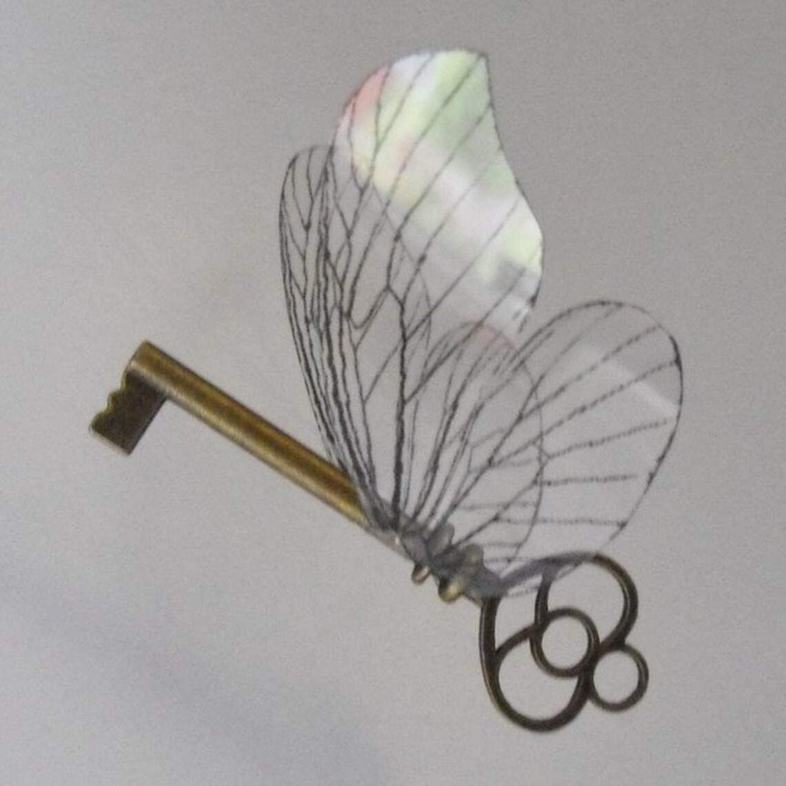 Flying 'magical' Key With Large Butterfly Wings in - Etsy UK