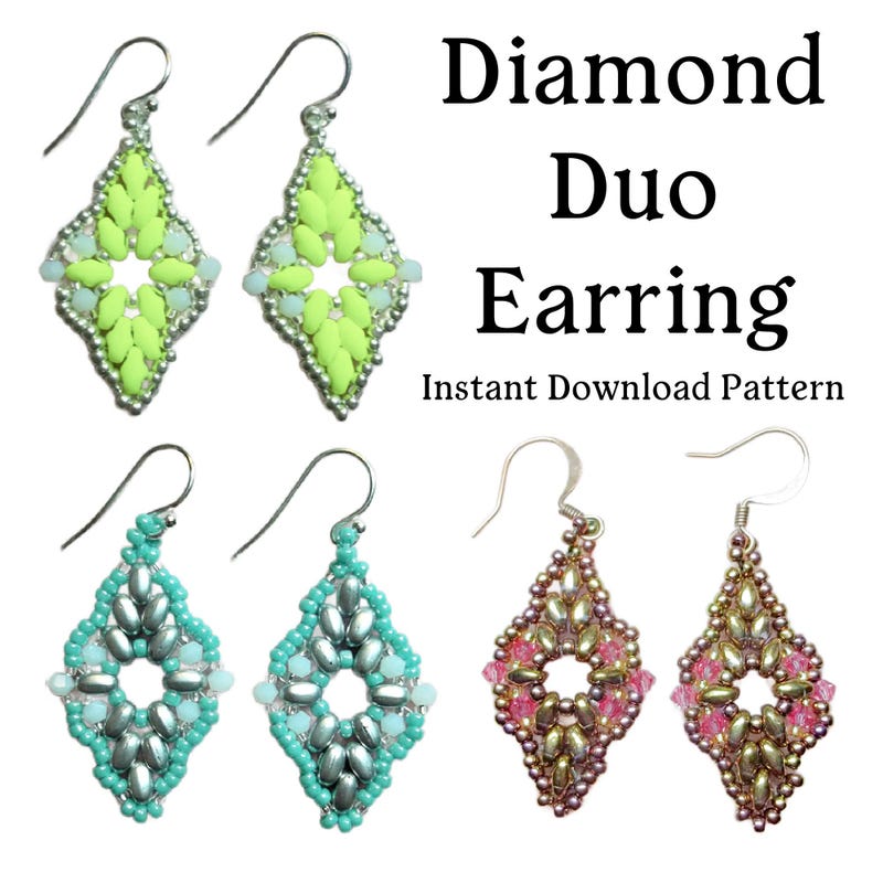Super Duo Earrings - Etsy