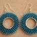 Circular Brick Stitch Earring Tutorial PDF Pattern INSTANT DOWNLOAD - Etsy