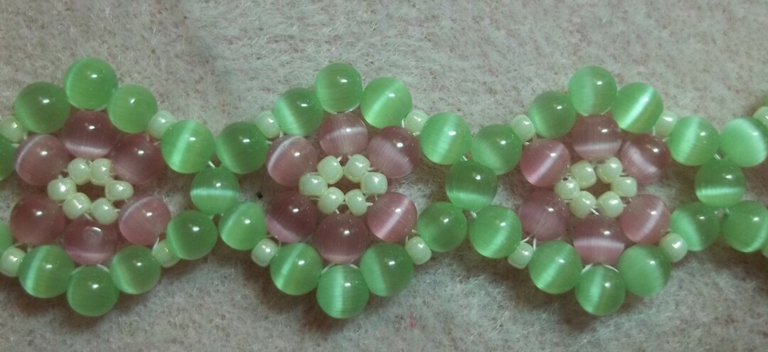 Fresh Flowers Bracelet PDF Pattern Tutorial (INSTANT DOWNLOAD) - Etsy