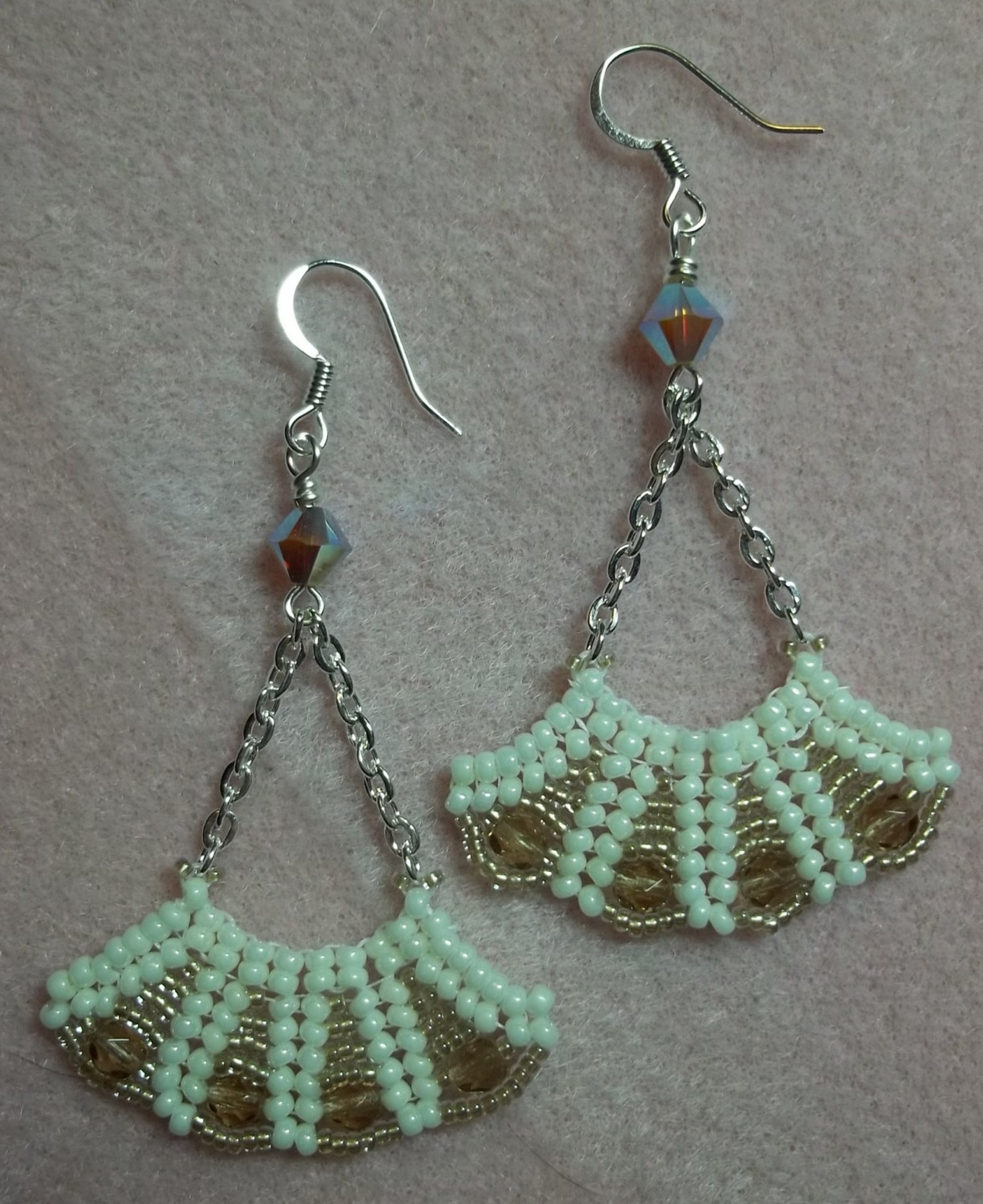 Fun Fiesta Earrings PDF Bead Weaving Pattern Tutorial (INSTANT DOWNLOAD ...