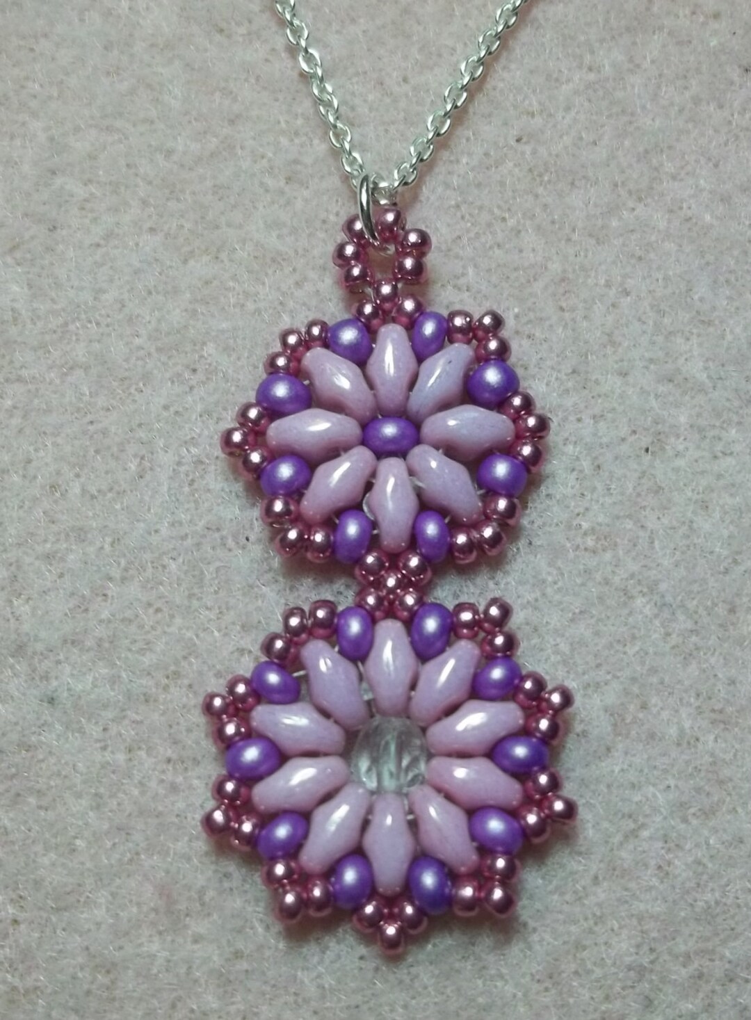 Simple Summer Pendant PDF Bead Weaving Tutorial INSTANT DOWNLOAD - Etsy