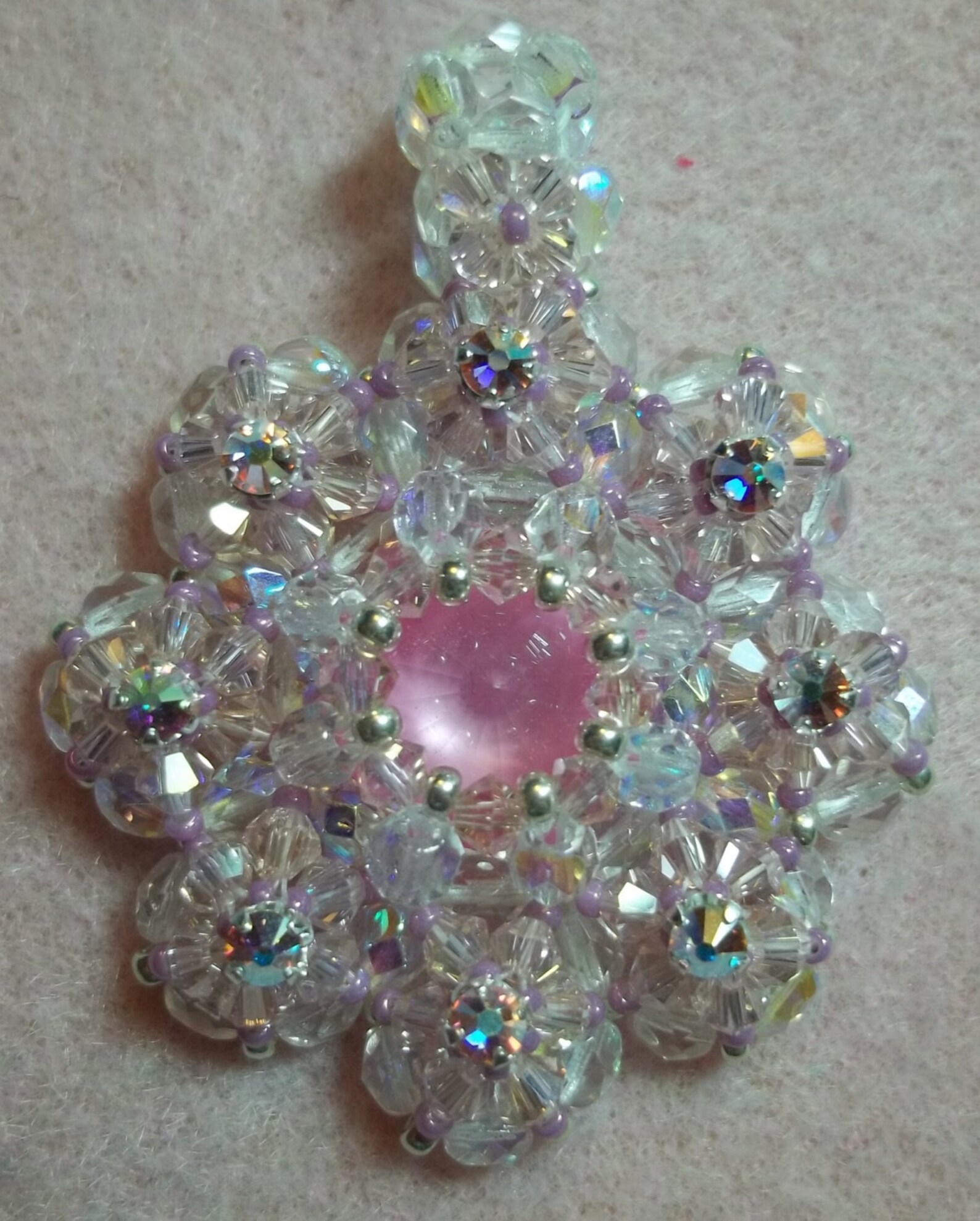 Tula Flower Pendant PDF Pattern Tutorial INSTANT DOWNLOAD | Etsy