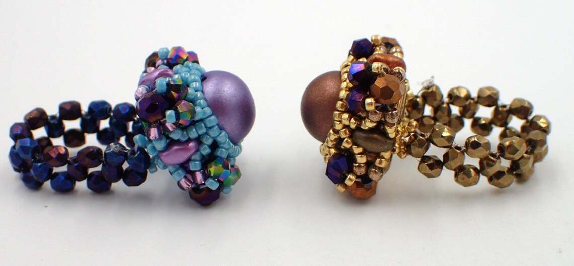 Tile by Tile Ring PDF Jewelry Making Tutorial INSTANT - Etsy