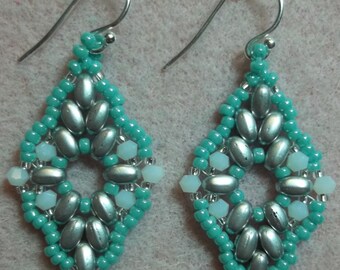 Diamond Duo Bracelet Pdf Tutorial INSTANT DOWNLOAD | Etsy