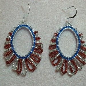 Loopy Loop Earrings PDF Bead Weaving Tutorial (INSTANT DOWNLOAD) - Etsy