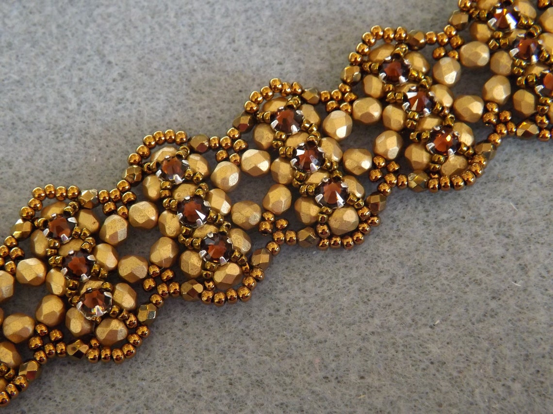 Super Storm Bracelet PDF Bead Weaving Tutorial (INSTANT DOWNLOAD) - Etsy