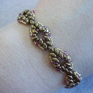 Diamond Duo Bracelet Pdf Tutorial (INSTANT DOWNLOAD) - Etsy