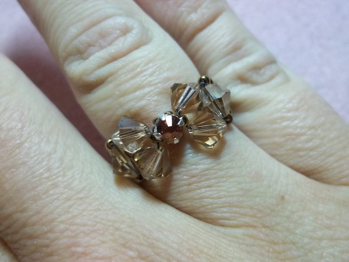 Bow Tie Ring PDF Jewelry Making Tutorial INSTANT DOWNLOAD - Etsy