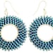 Circular Brick Stitch Earring Tutorial PDF Pattern (INSTANT DOWNLOAD ...